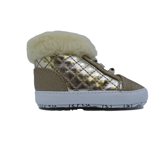 Michael Kors | Shoes | Michael Kors Girls Gold Booties Size Infant ...